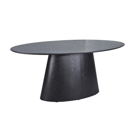 Eclipse Oval Dining Table Black 180cm – Glicks Furniture