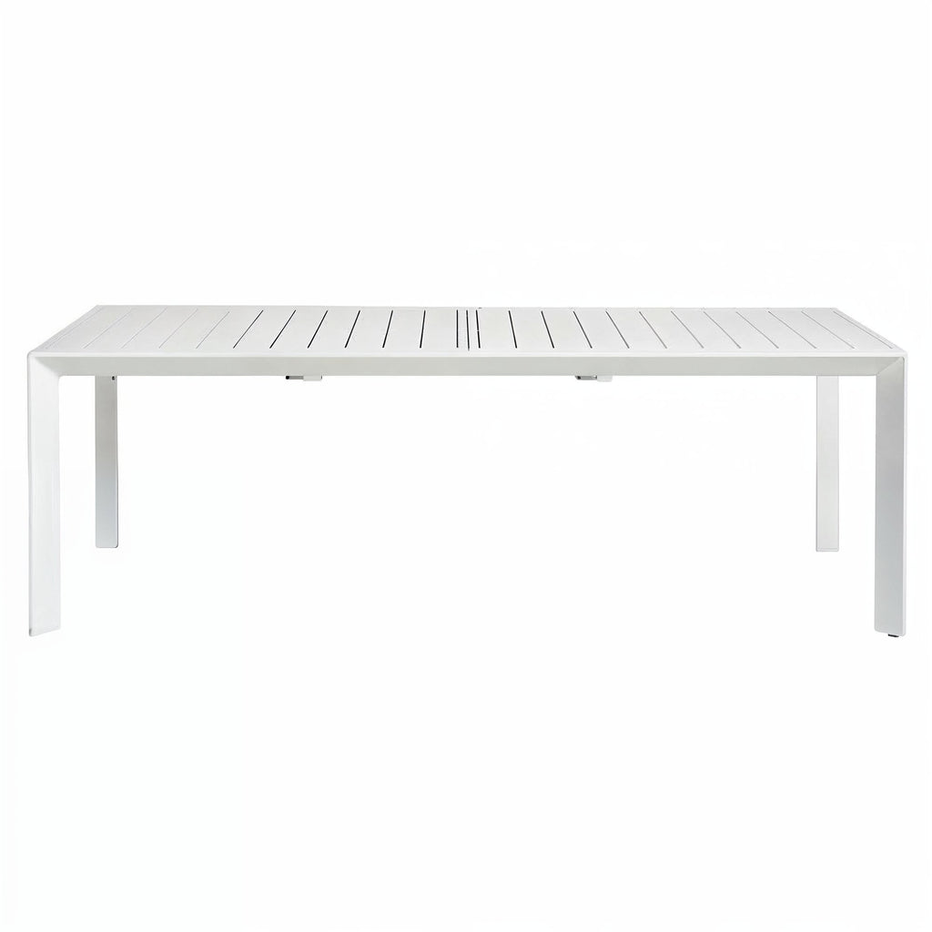 Manchester Outdoor Extension Aluminium Dining Table white – Glicks ...